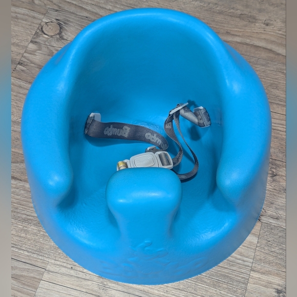 Bumbo | Other | Bumbo Baby Foam Seat With Safety Straps In Aqua Blue ...